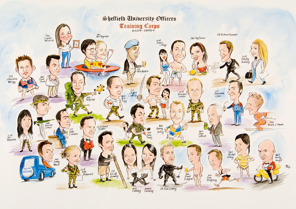 sheffield_university_office - Caricaturist | Digital Caricaturist ...